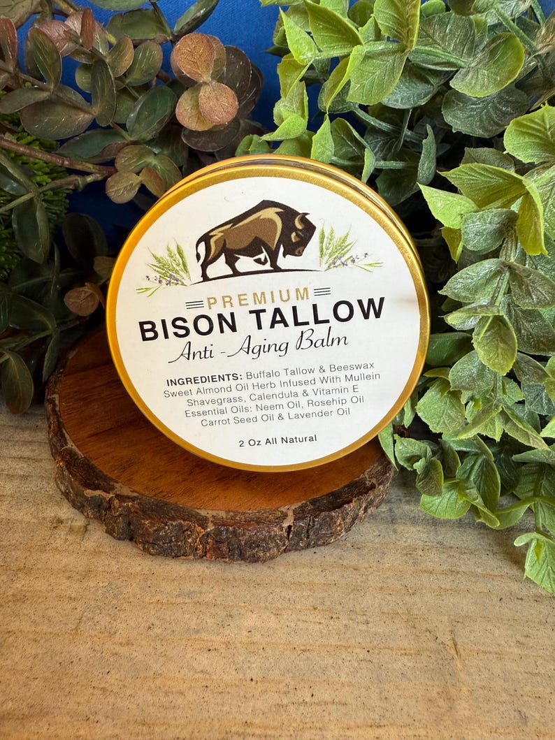 Premium Bison Tallow Anti Aging Balm - Etsy