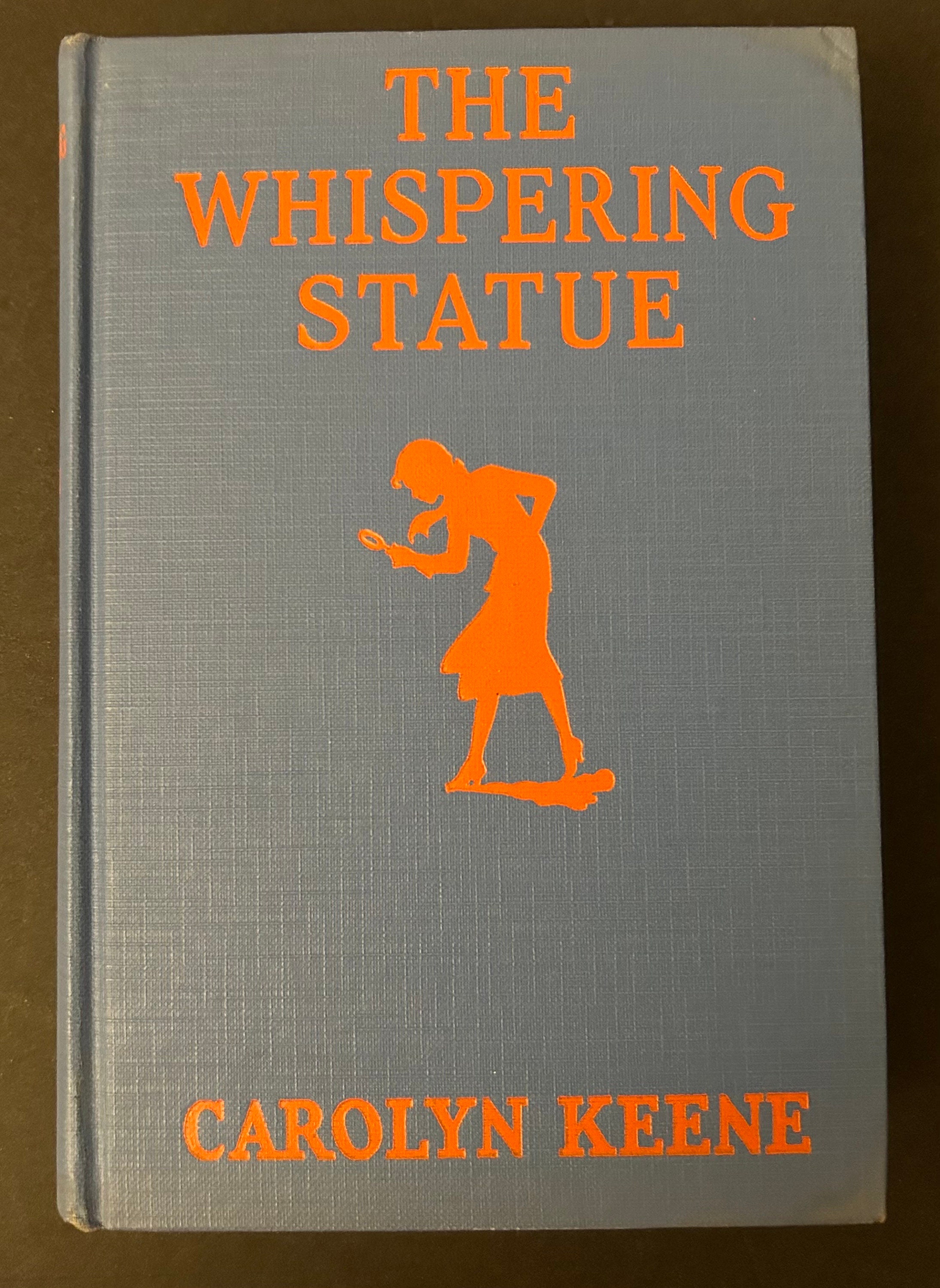 Vintage Nancy Drew: the Whispering Statue, 1937 Hardcover With Dust ...