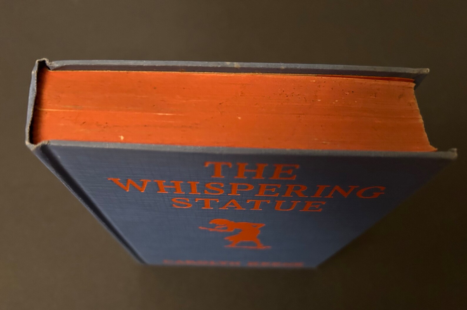 Vintage Nancy Drew: the Whispering Statue, 1937 Hardcover With Dust ...