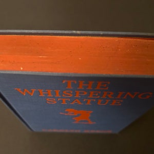 Vintage Nancy Drew: the Whispering Statue, 1937 Hardcover With Dust ...