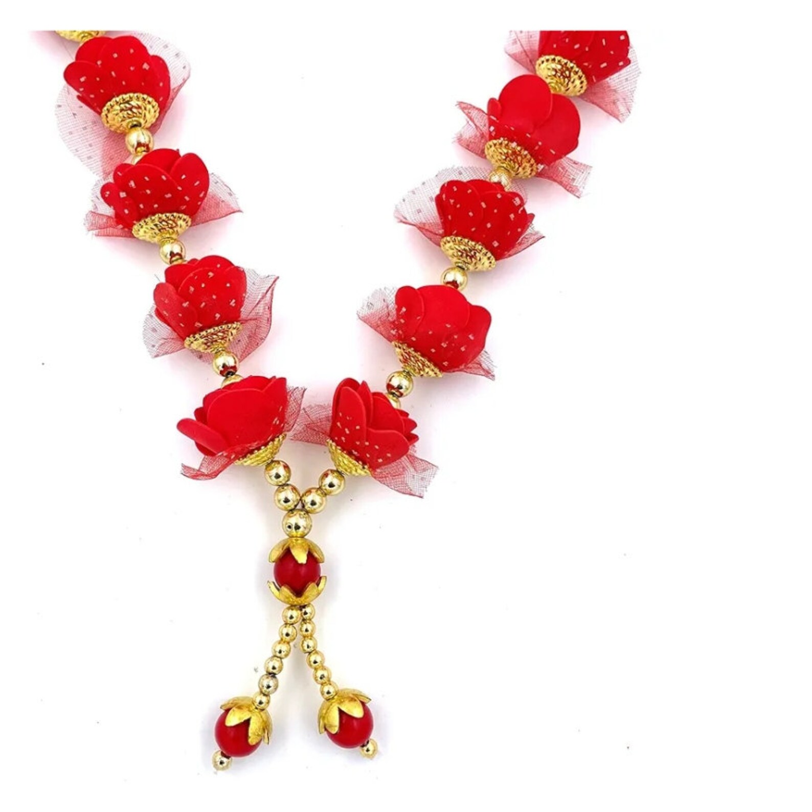 Artificial Indian, Bhagwan Haar, Frame Mala, Pooja Mala, Sagan Garland ...