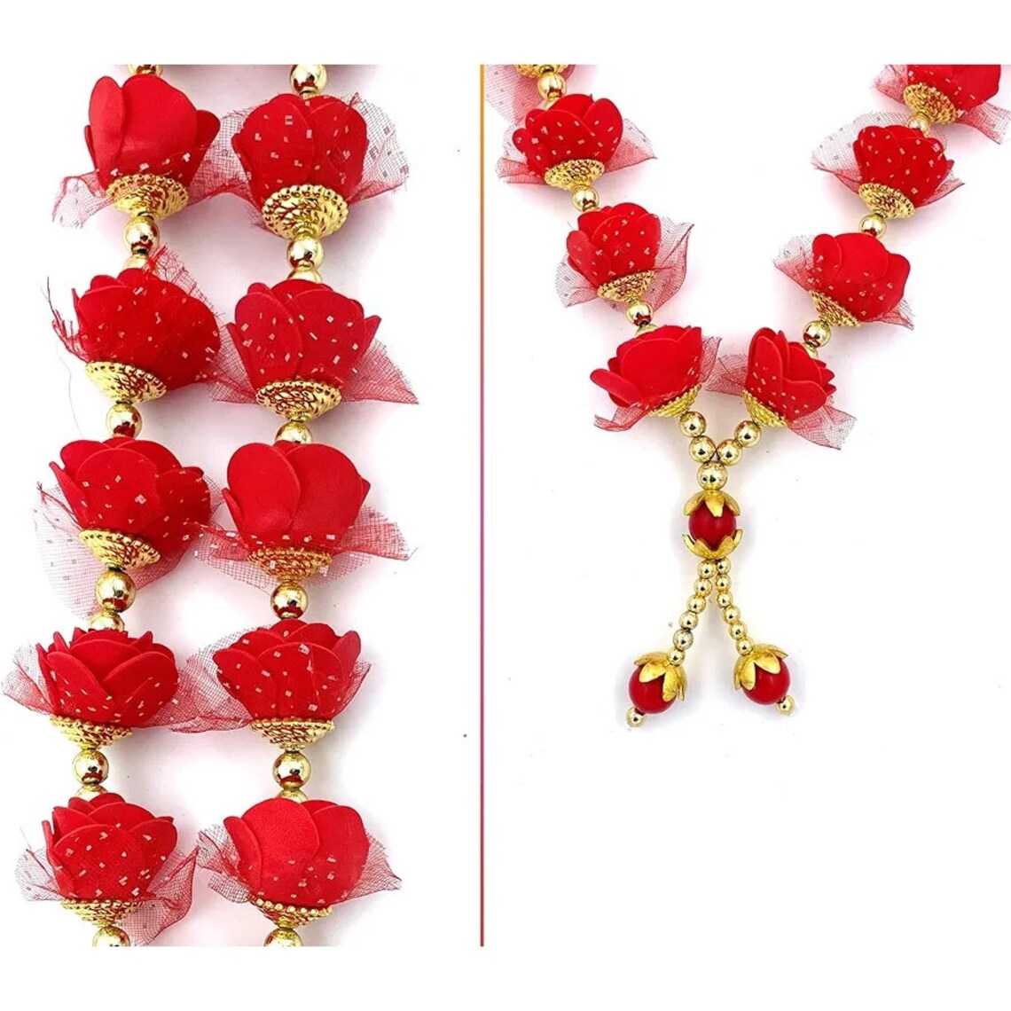 Artificial Indian, Bhagwan Haar, Frame Mala, Pooja Mala, Sagan Garland ...