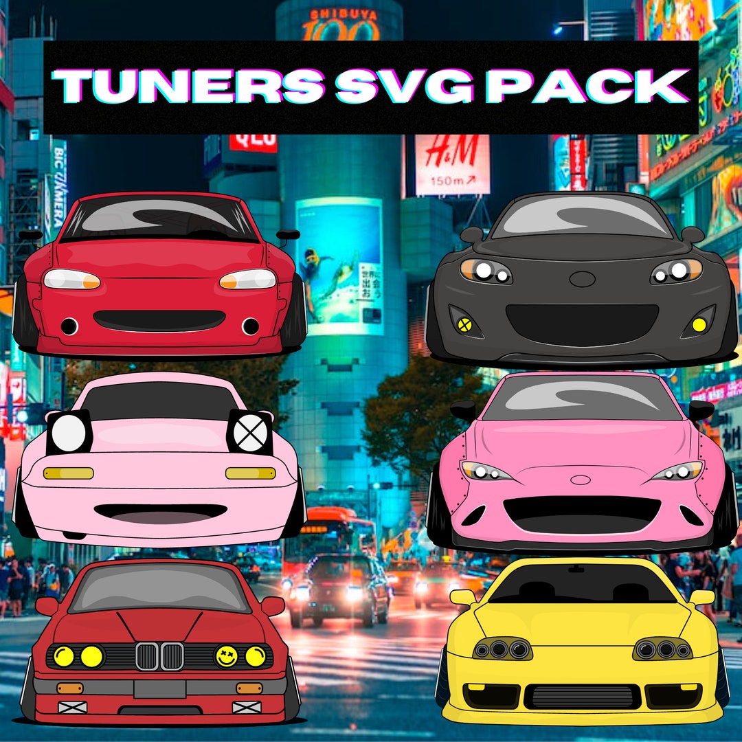 Tuners SVG Pack - Etsy