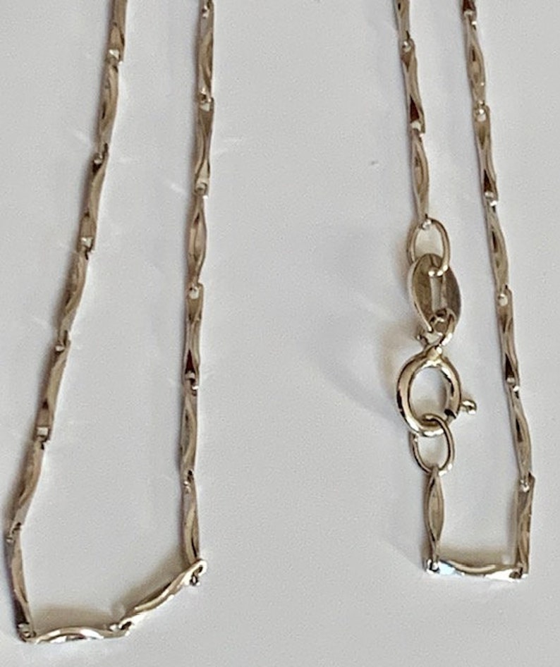 HH Dainty Silver Bone Chain-925 Sterling Silver - Etsy