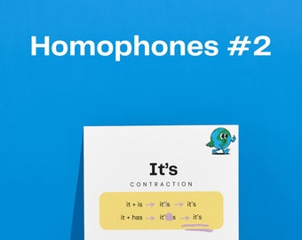 Homophones #5 Poster | ESL | EFL | ESFOL | A2, A3, A4 Sizes Included ...