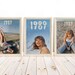 Taylor Swift 1989 Posters X3, 3 Taylor Swift Posters Featuring Taylor's ...