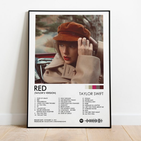 Red Home Decor - Etsy