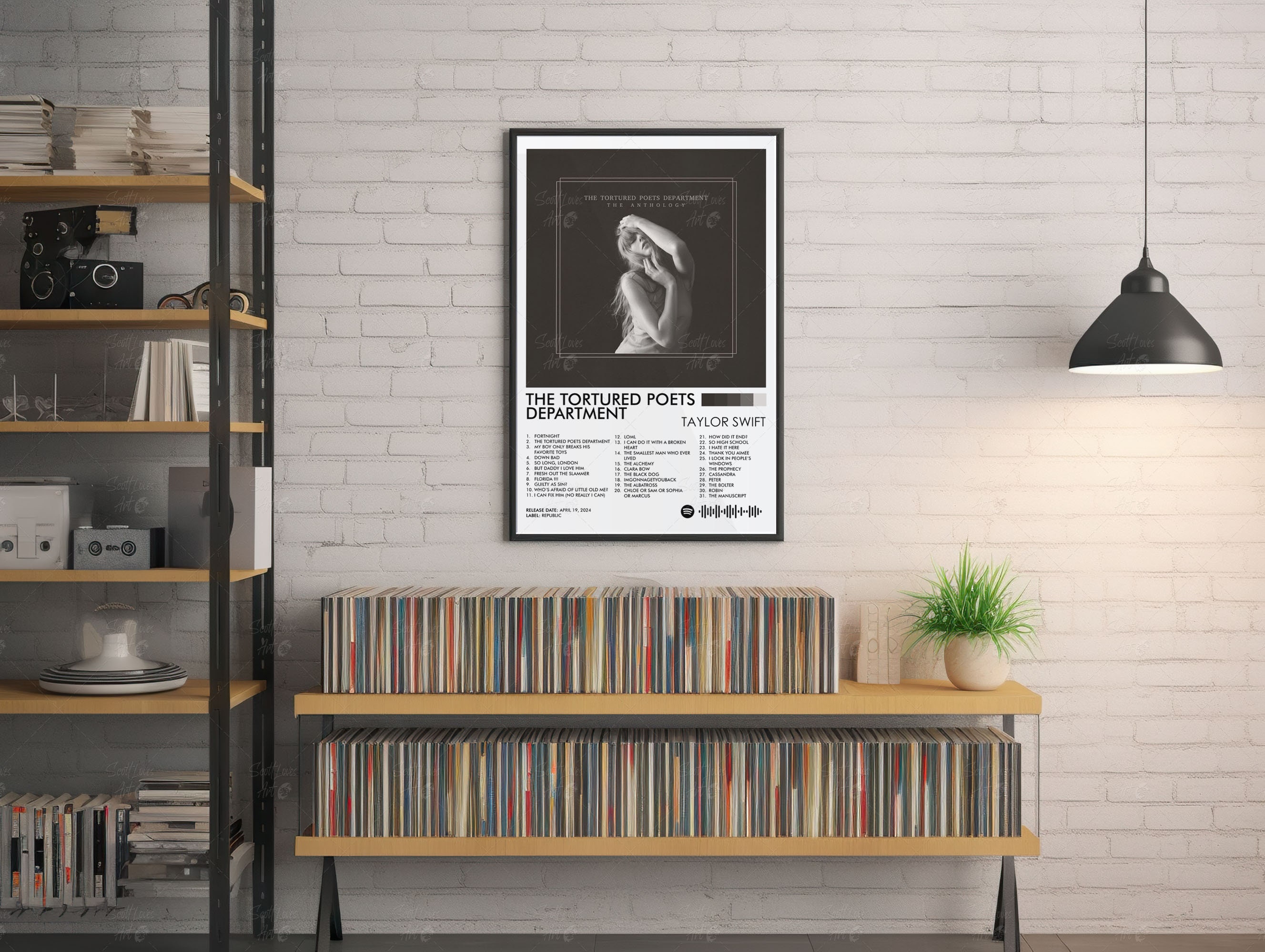 The Tortured Poets Anthology Poster, Print, Poster Gift, Wall Decor ...