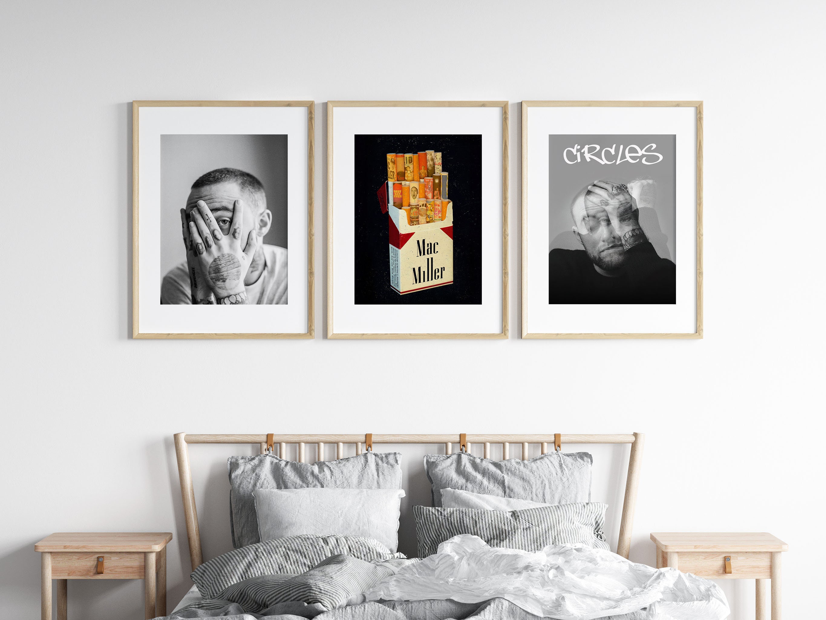3x Mac Miller Posters, Mac Miller Prints, Mac Miller Artwork, Mac ...
