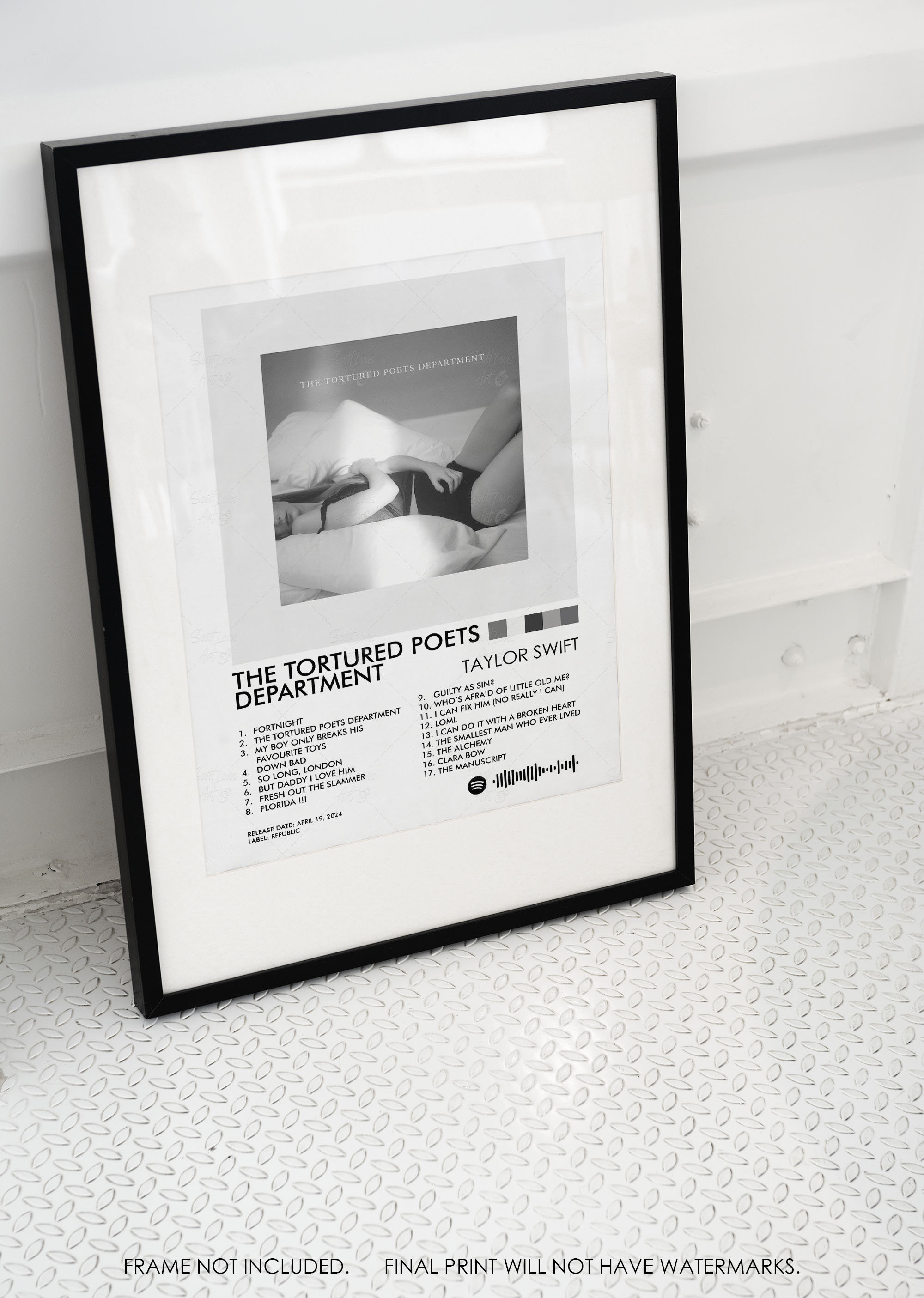 The Tortured Poets Department Poster, Print, Swiftie Poster Gift, Wall ...