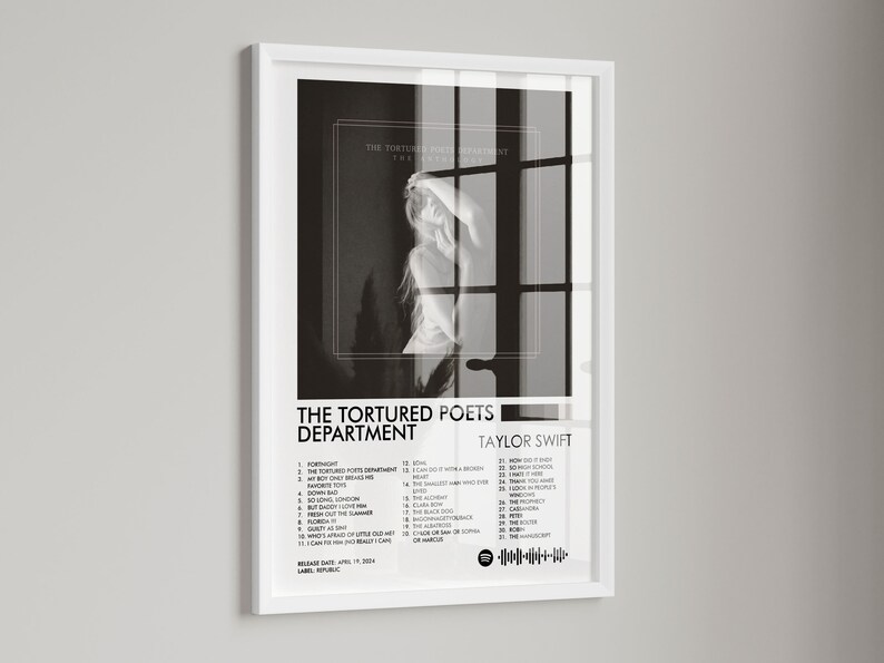 The Tortured Poets Anthology Poster, Print, Poster Gift, Wall Decor ...