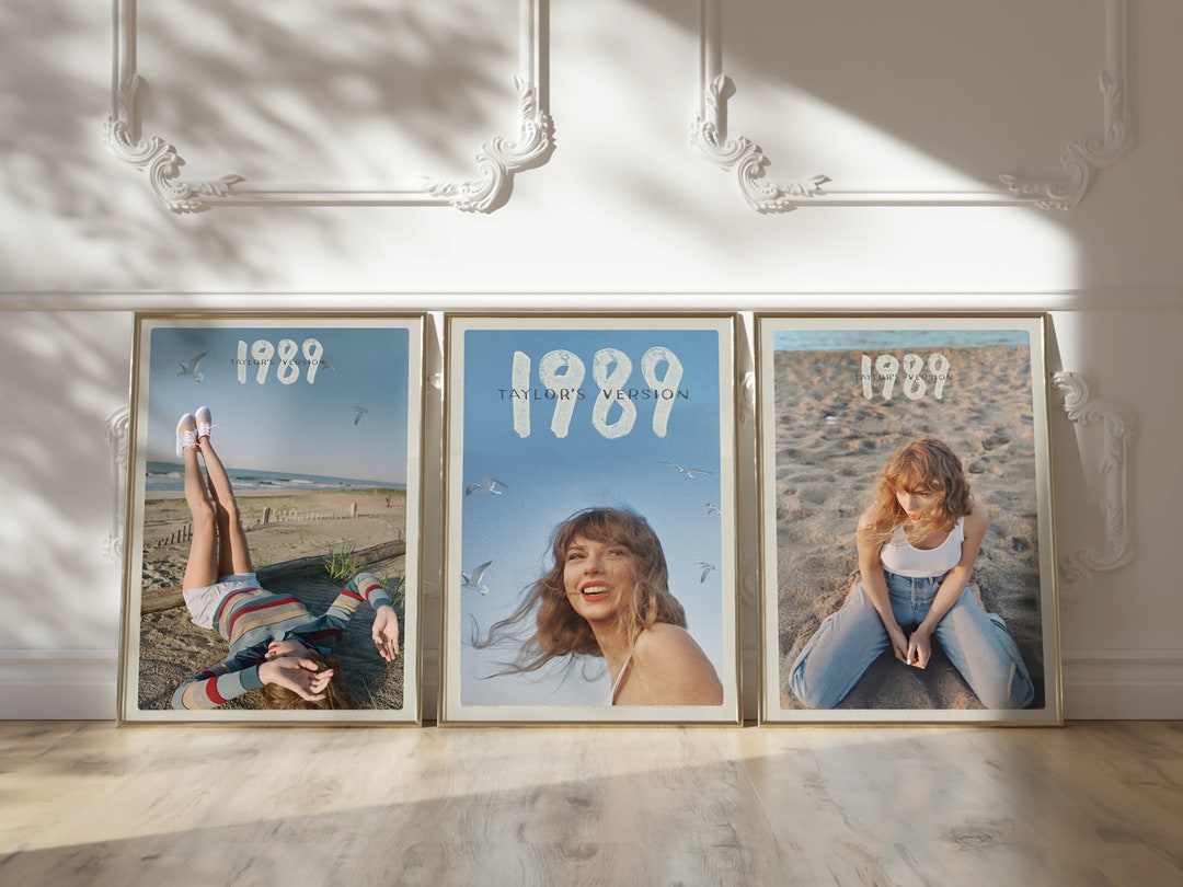 Taylor Swift 1989 Posters X3, 3 Taylor Swift Posters Featuring Taylor's ...