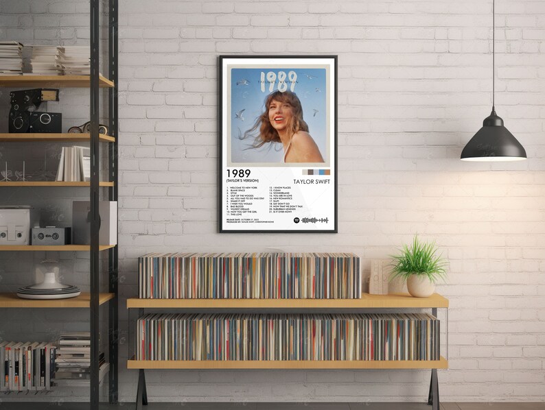 Taylor Swift 1989 Taylor's Version Poster, Taylor Swift Poster Print ...