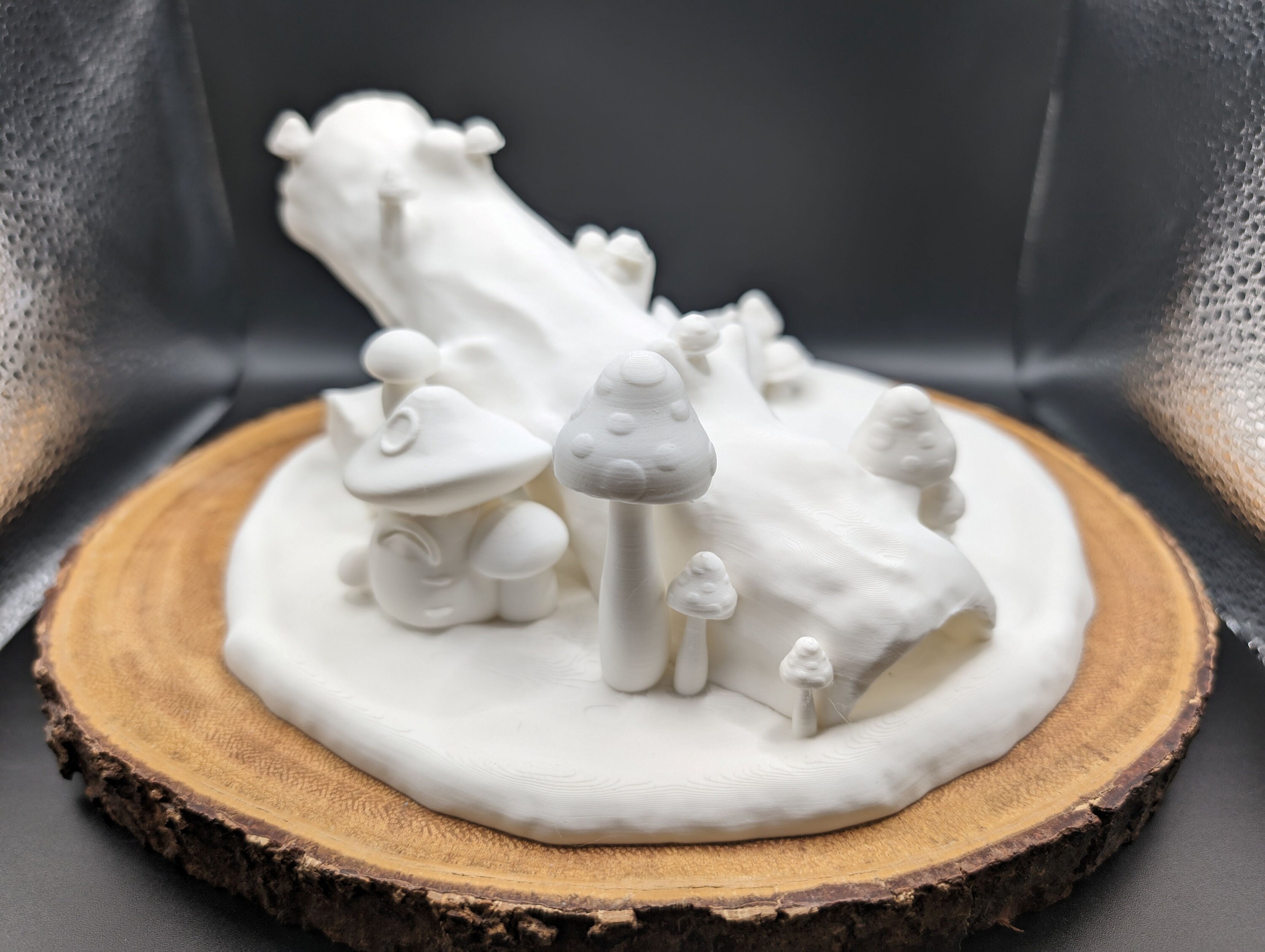 DIY 3d-printed Mushroom Dice Tower! (paintable & Customizable) | 3MF ...
