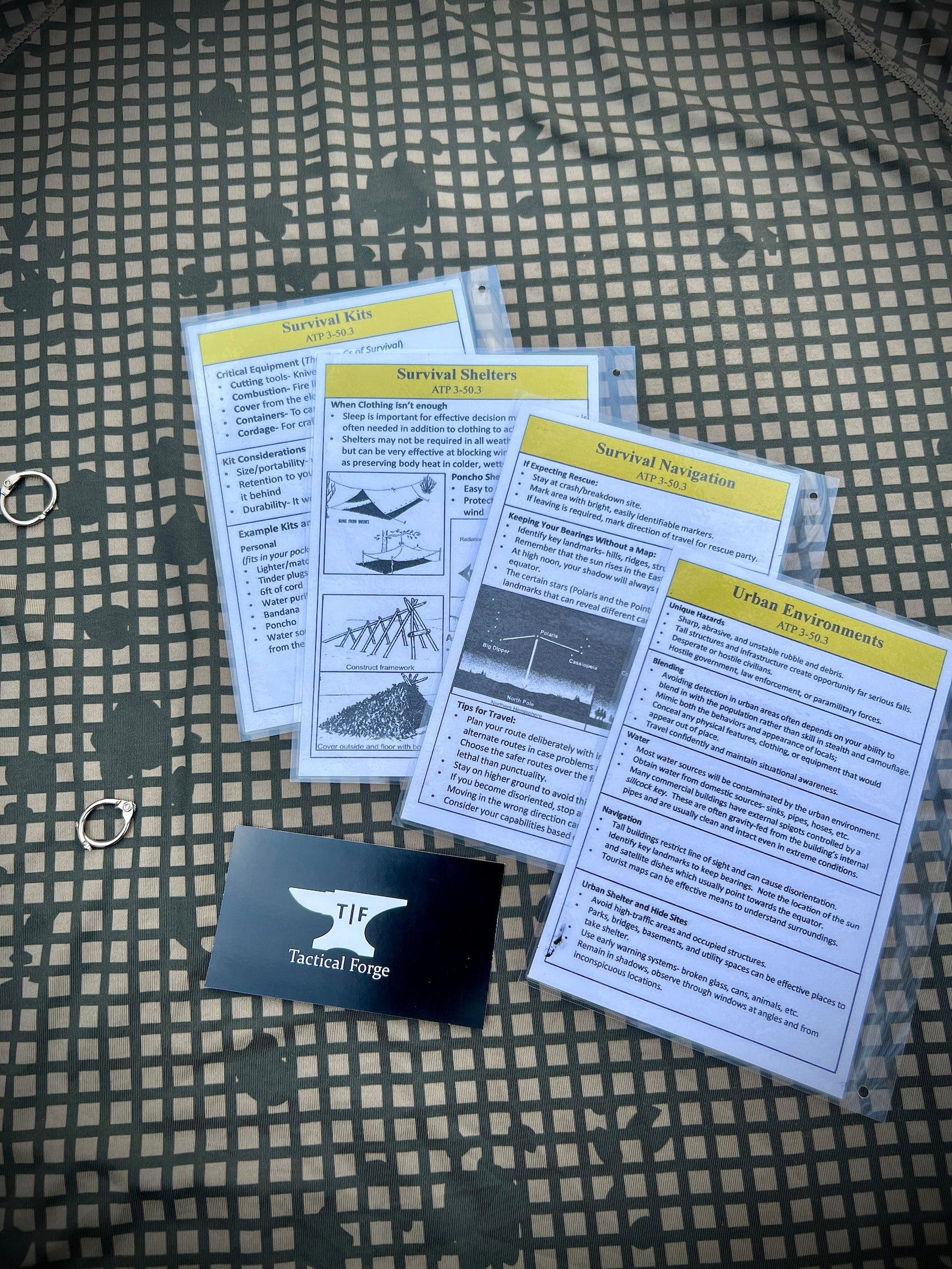 Field Cards- Survival - Etsy