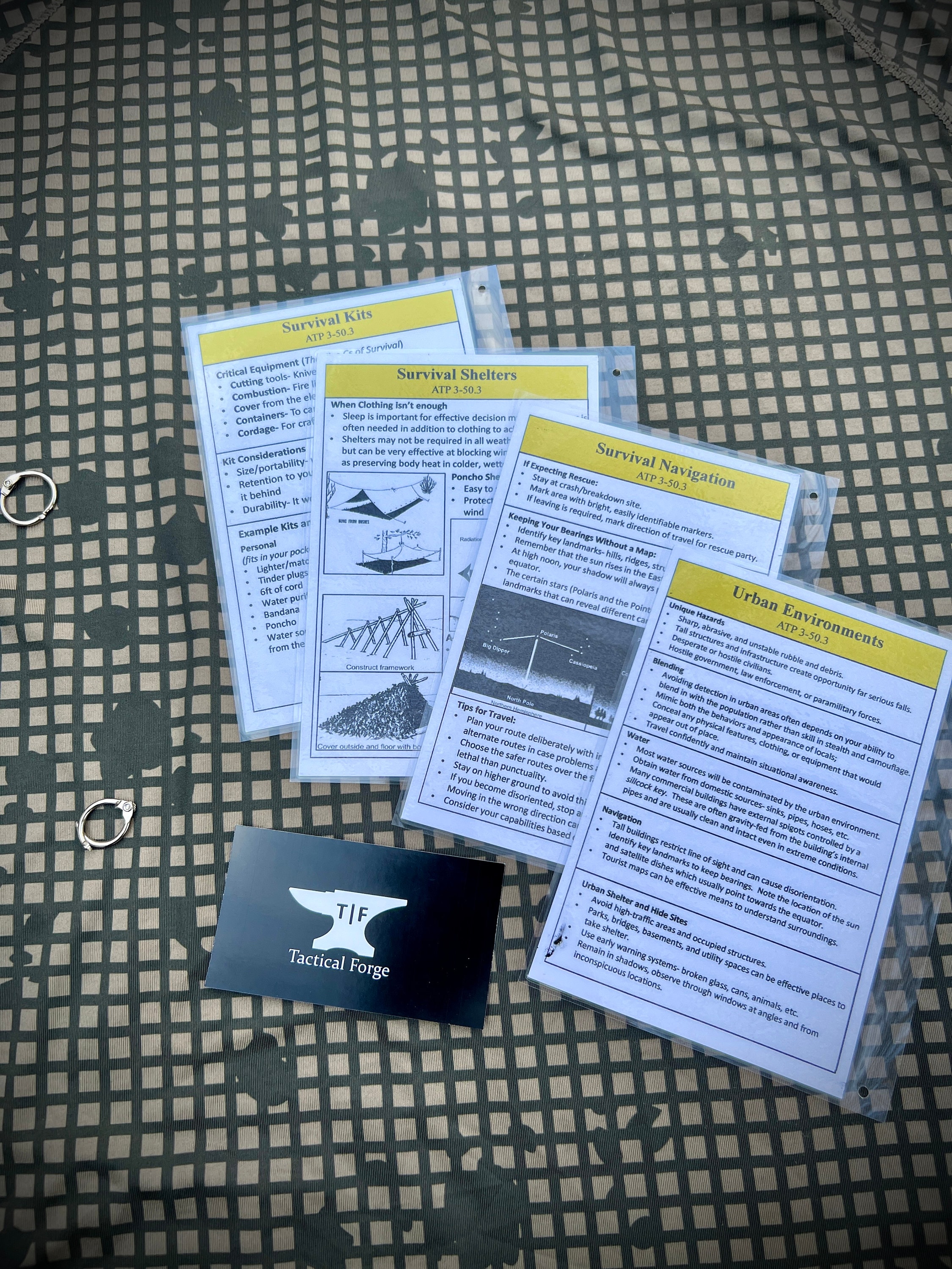 Field Cards- Survival - Etsy