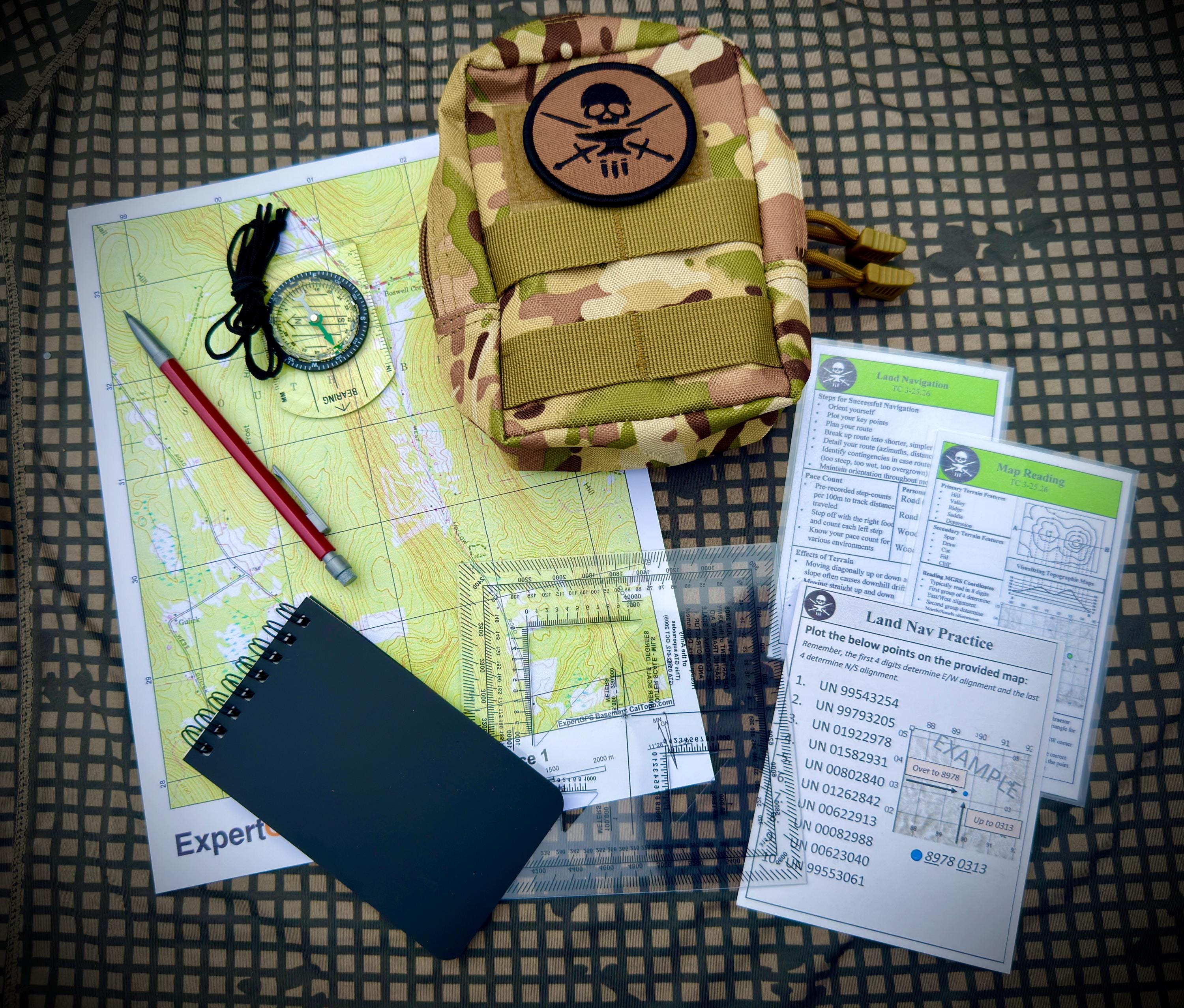 Land Navigation Kit - Etsy