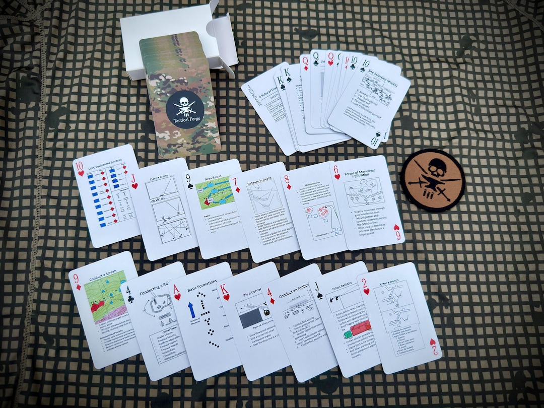 Tactical Knowledge Playing Cards - Etsy