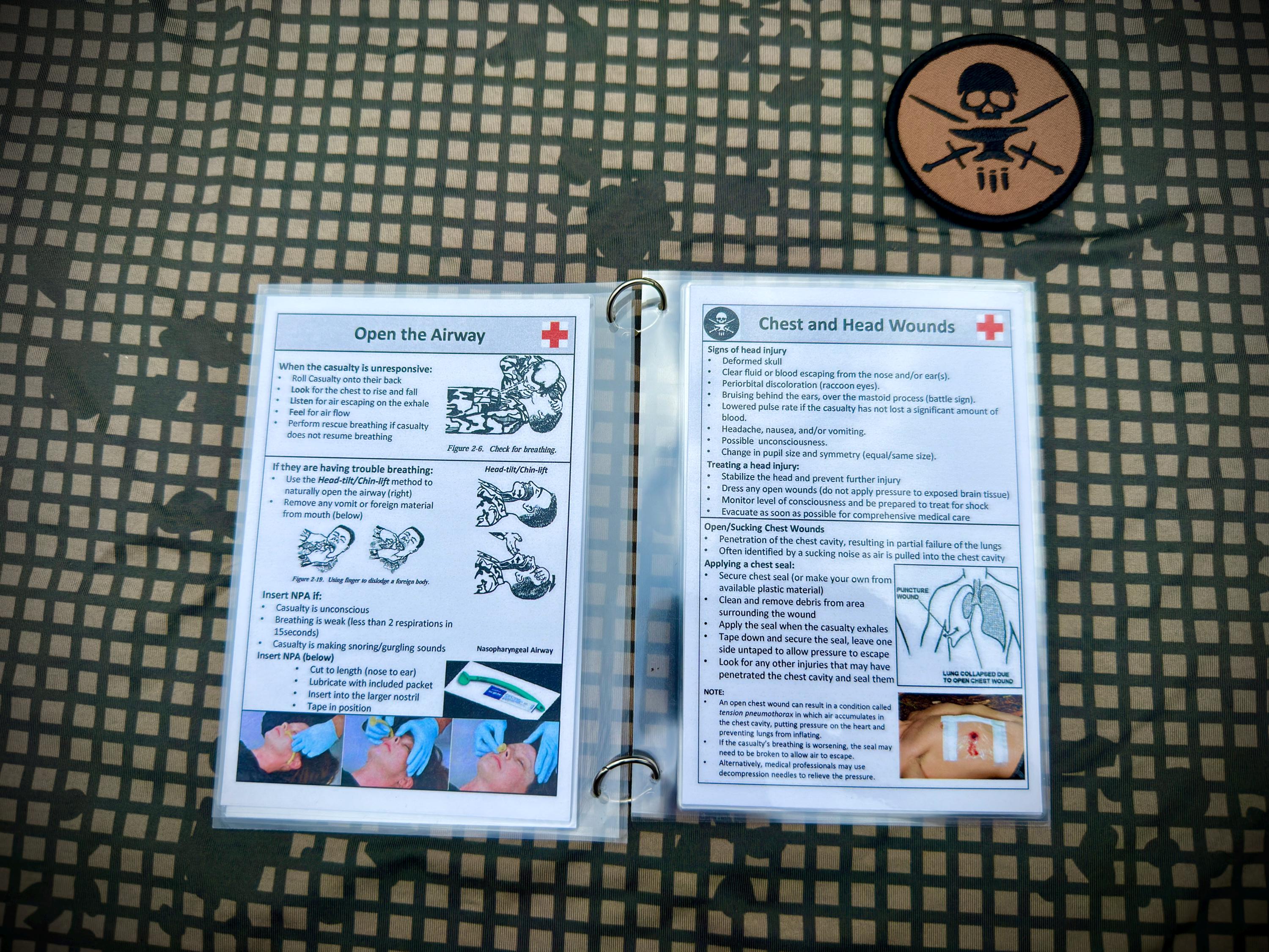 Field Cards- Combat First Aid - Etsy