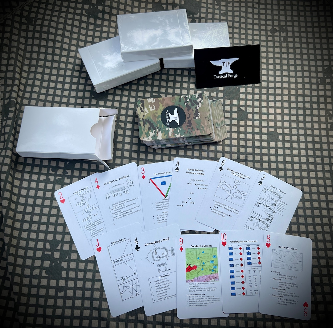 Tactical Knowledge Playing Cards - Etsy
