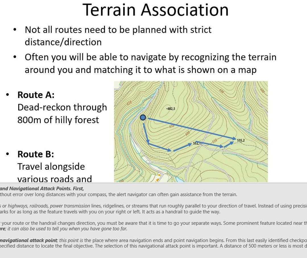 Land Nav Training Binder- Ppts, Worksheets, and Practical Exercises - Etsy