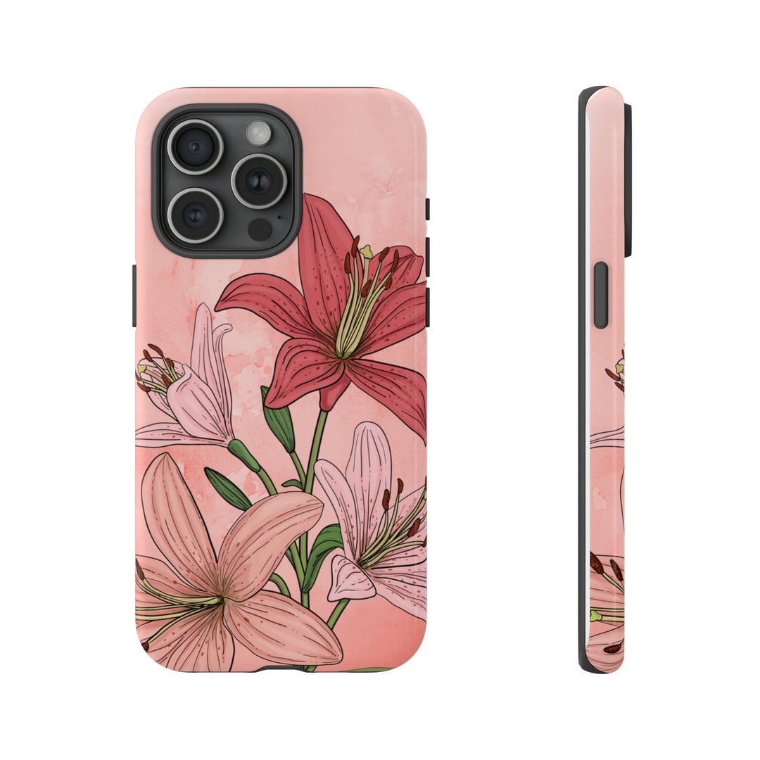 Floral Tough Case for All Apple Iphones, Samsung Galaxy, and Google ...