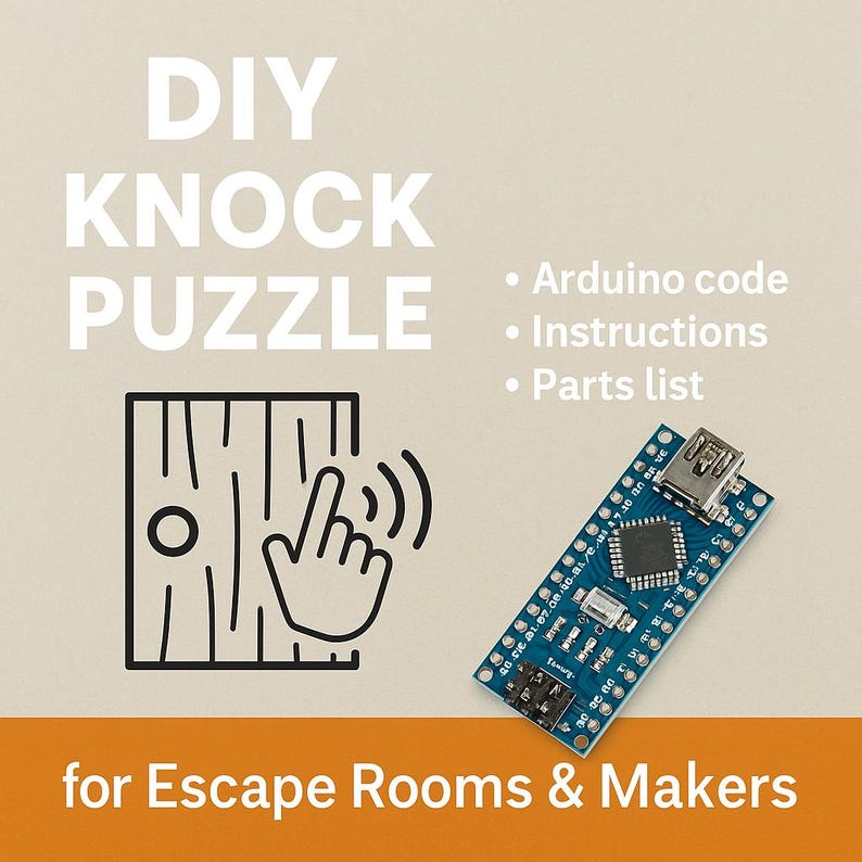 DIY Knock Puzzle With Arduino – Digital Download for Escape Rooms ...