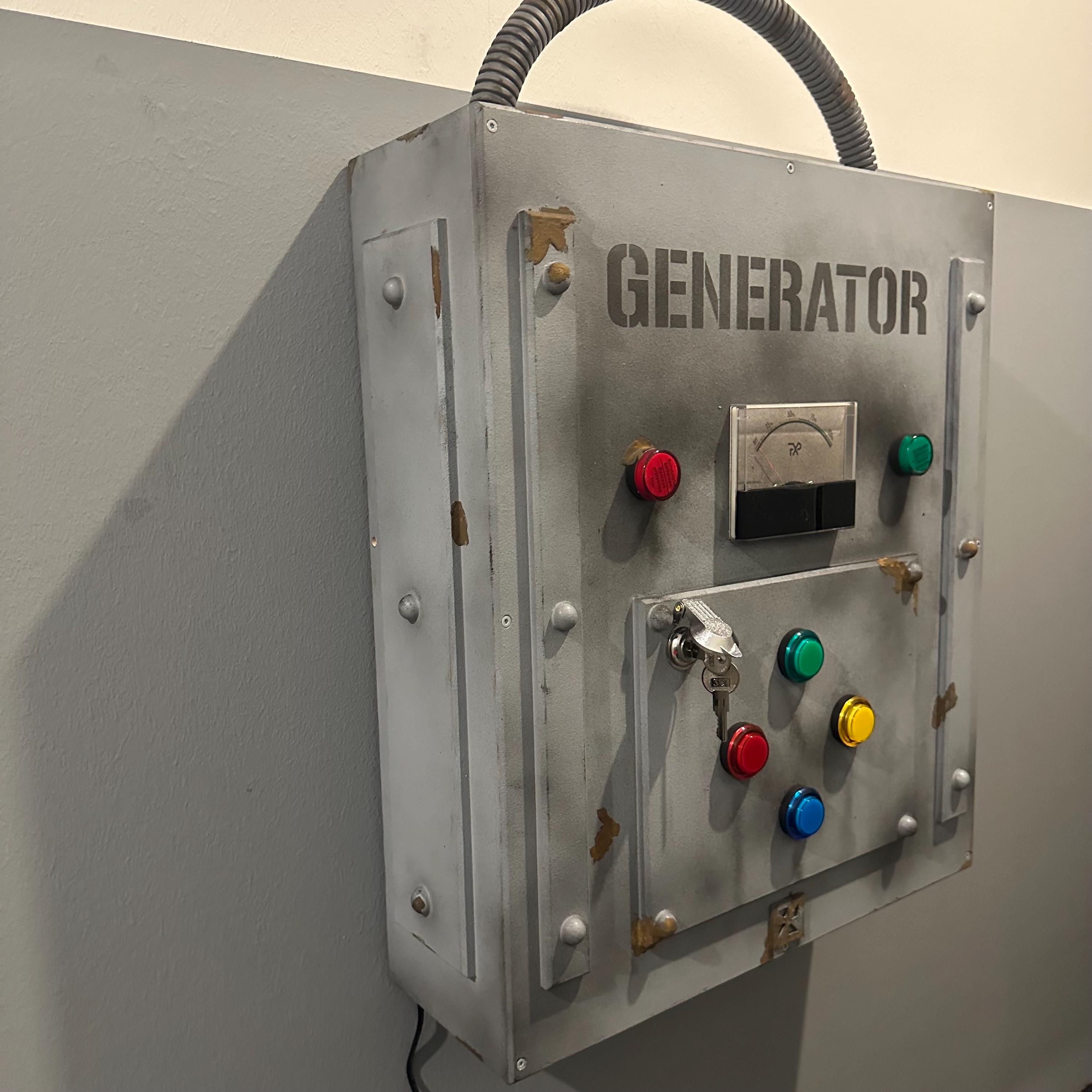 Generator Escape Room Prop With Game "simon Says" - Etsy