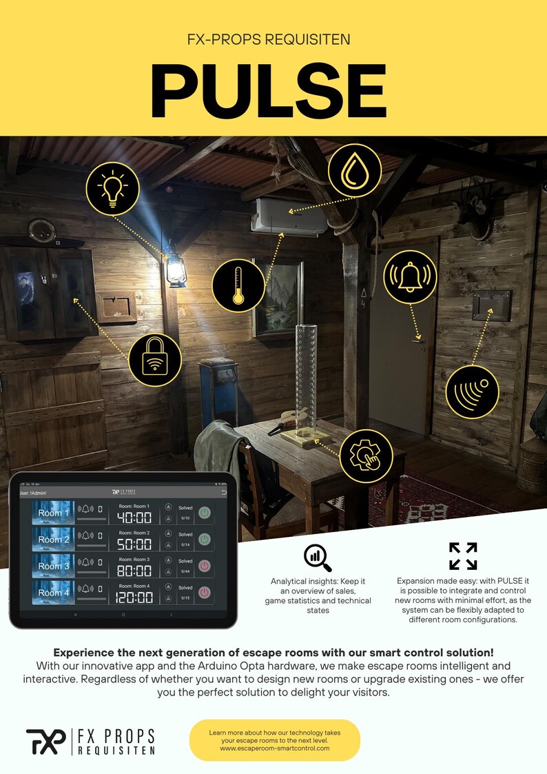 Pulse - Escape Room Smart Control Starter - Etsy