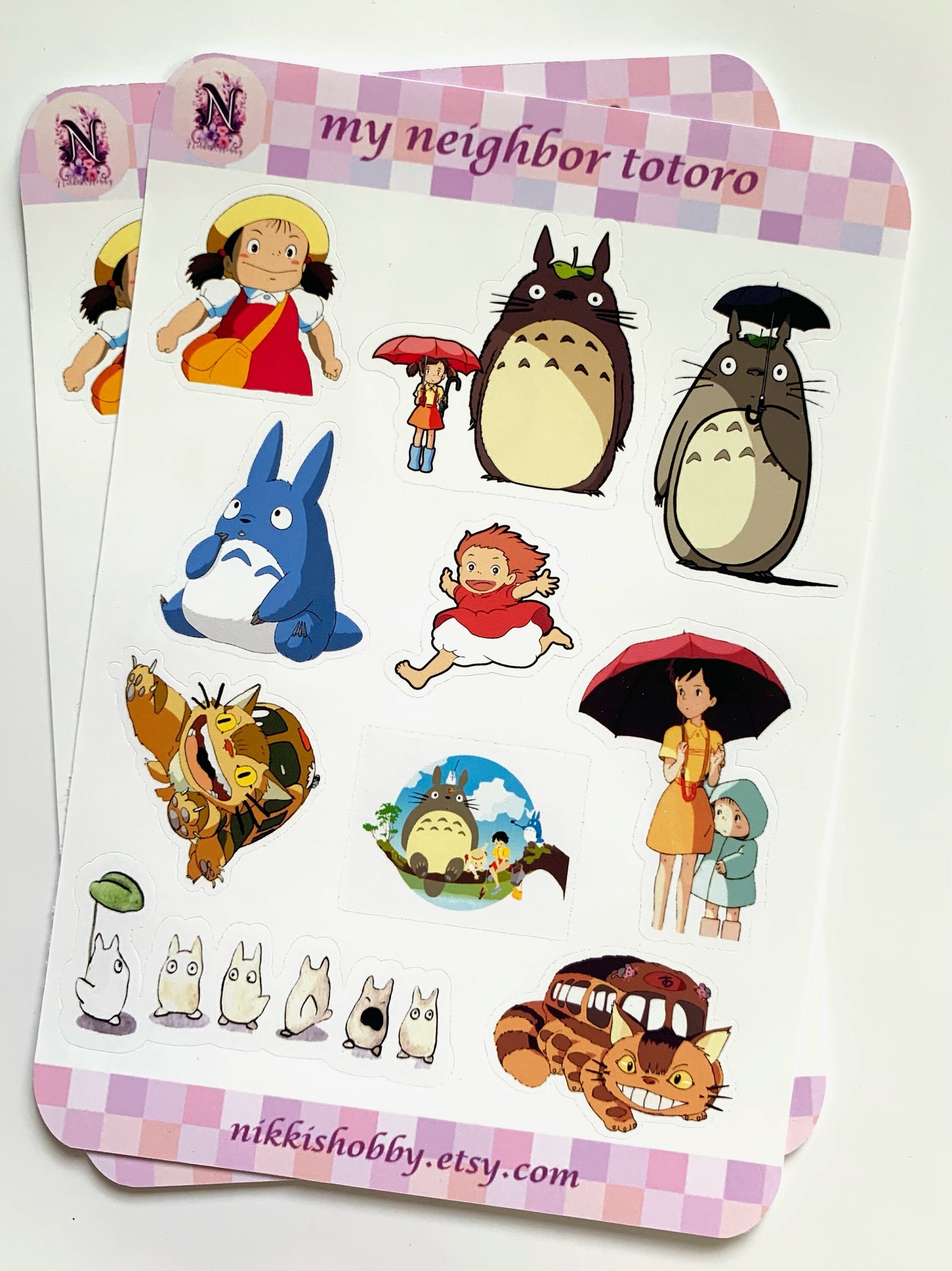 My Neighbor Totoro Sticker/ Anime/manga/laptop Sticker/scrapbook ...