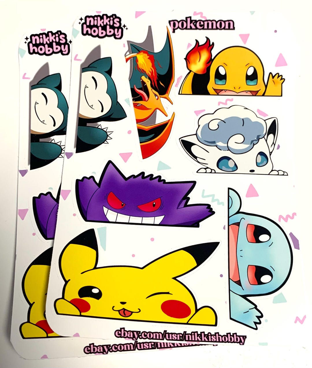 Pokemon Peeker Sticker - Etsy