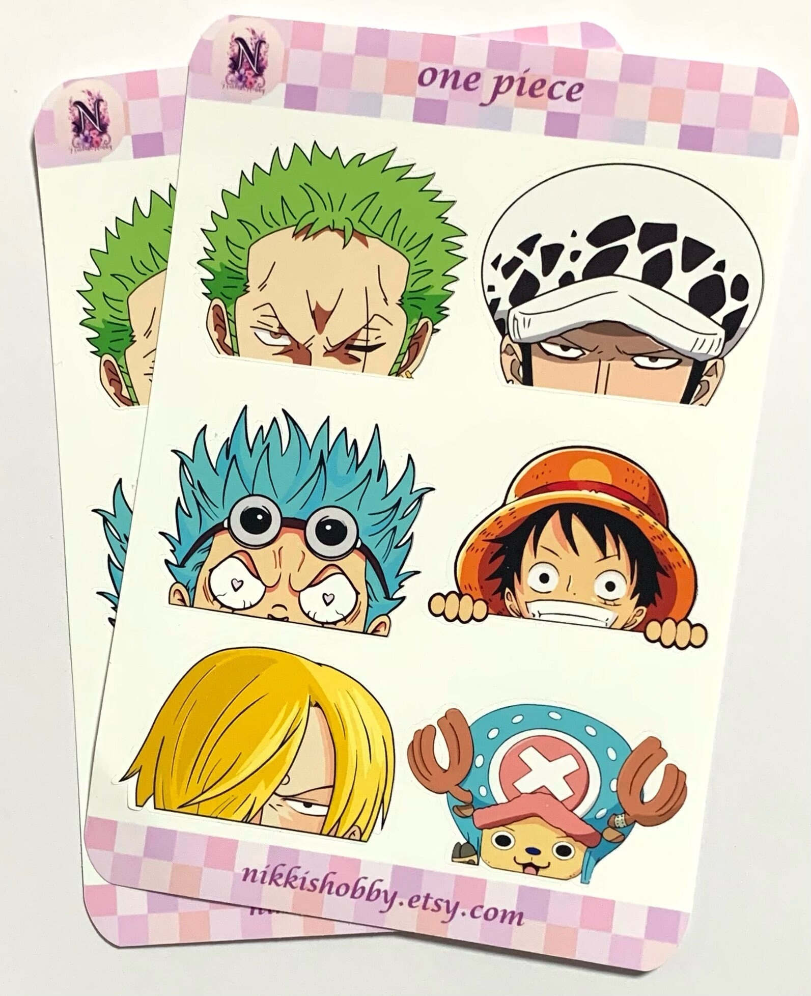 Etiquetas Equipo One Piece OFFICIAL One Piece Figures & Toys
