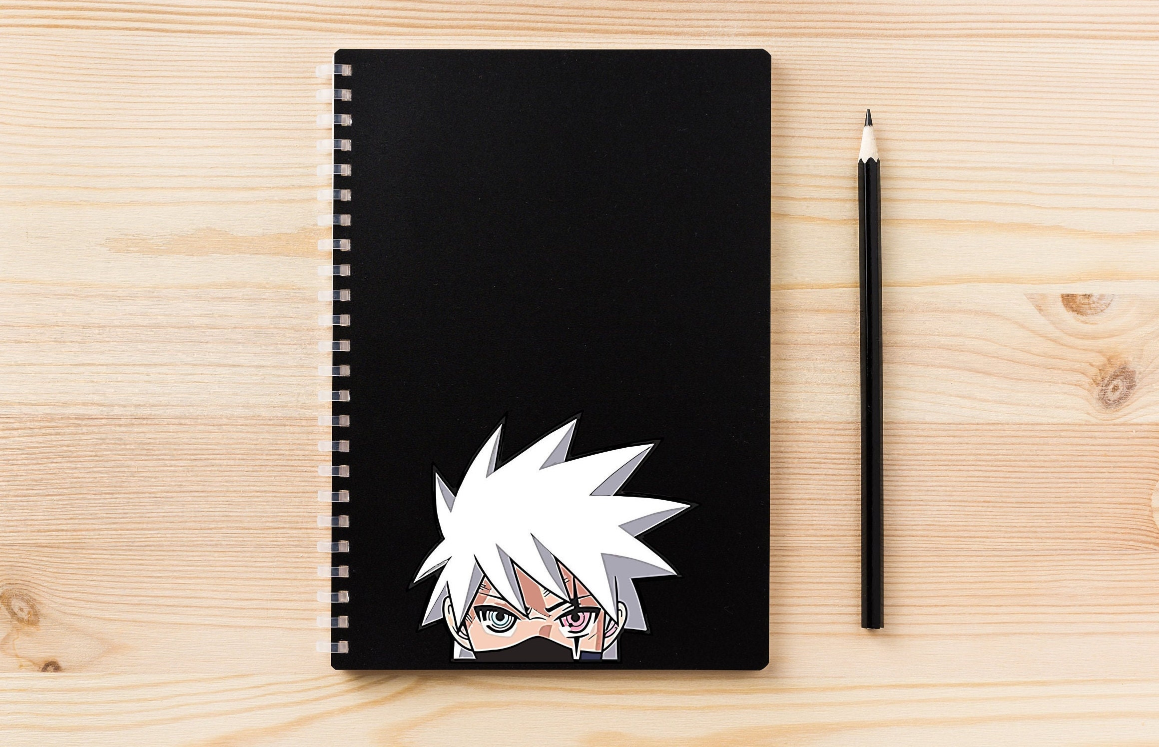 Naruto Peeker Sticker/anime Sticker/vinyl Waterproof/decoration/manga ...