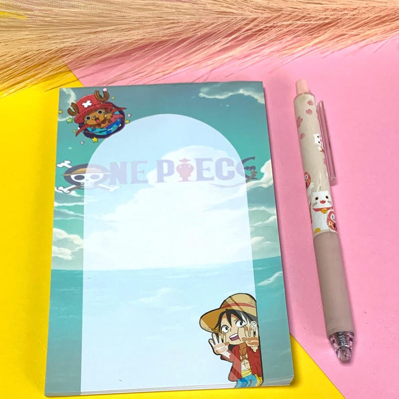One Piece Stationery Set - Etsy