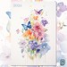 2024 Butterfly Calendar: Watercolor Art, Printable, Holiday Dates ...