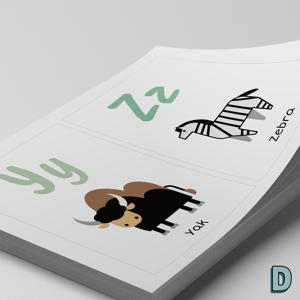 92 Montessori Flash Cards Printable Set: ABC, Animals, Fruits, Colors ...