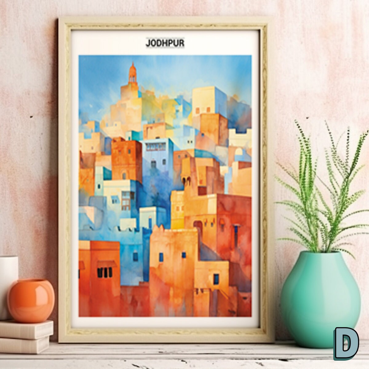 16 Watercolor Cityscape Prints: Iconic Urban Landscapes, Rome ...