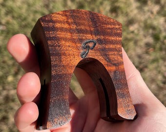 Wooden Double Bass Mute, Flamed Claro Walnut - Etsy