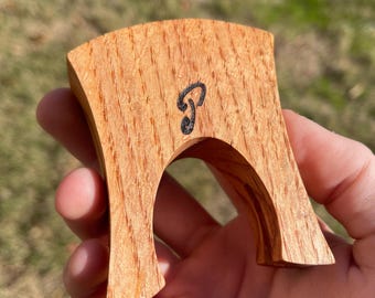 Wooden Double Bass Mute, Flamed Claro Walnut - Etsy