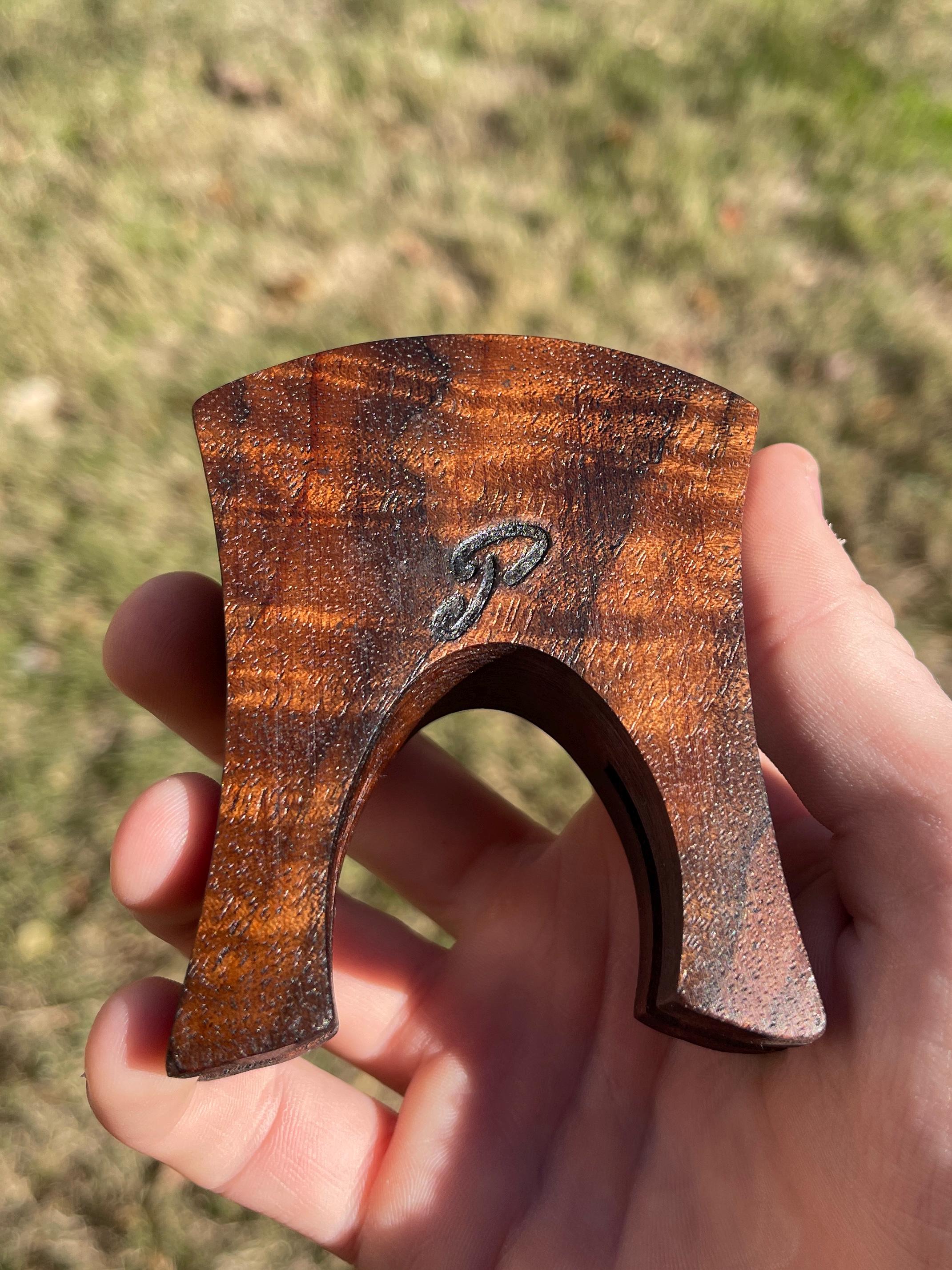 Wooden Double Bass Mute, Flamed Claro Walnut - Etsy