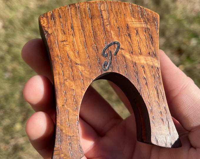 Wooden Double Bass Mute, Flamed Claro Walnut - Etsy