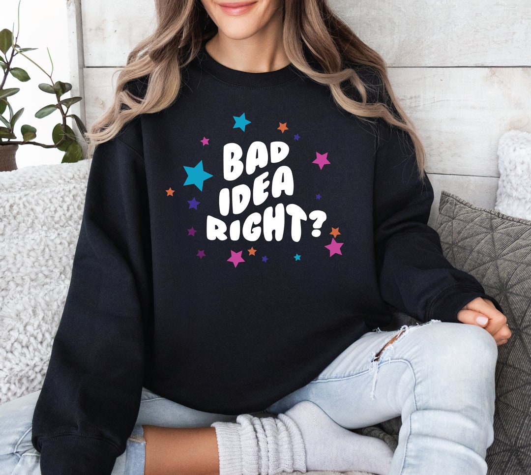Bad Idea Right Olivia Guts Tour Aesthetic Sweatshirt, Guts Crewneck ...