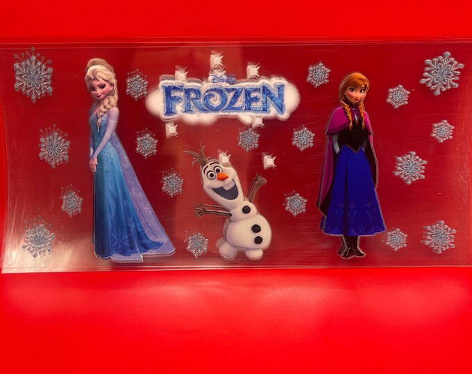 Frozen | UV DTF 16oz Cup Wraps No Heat Needed|easy to Apply| - Etsy