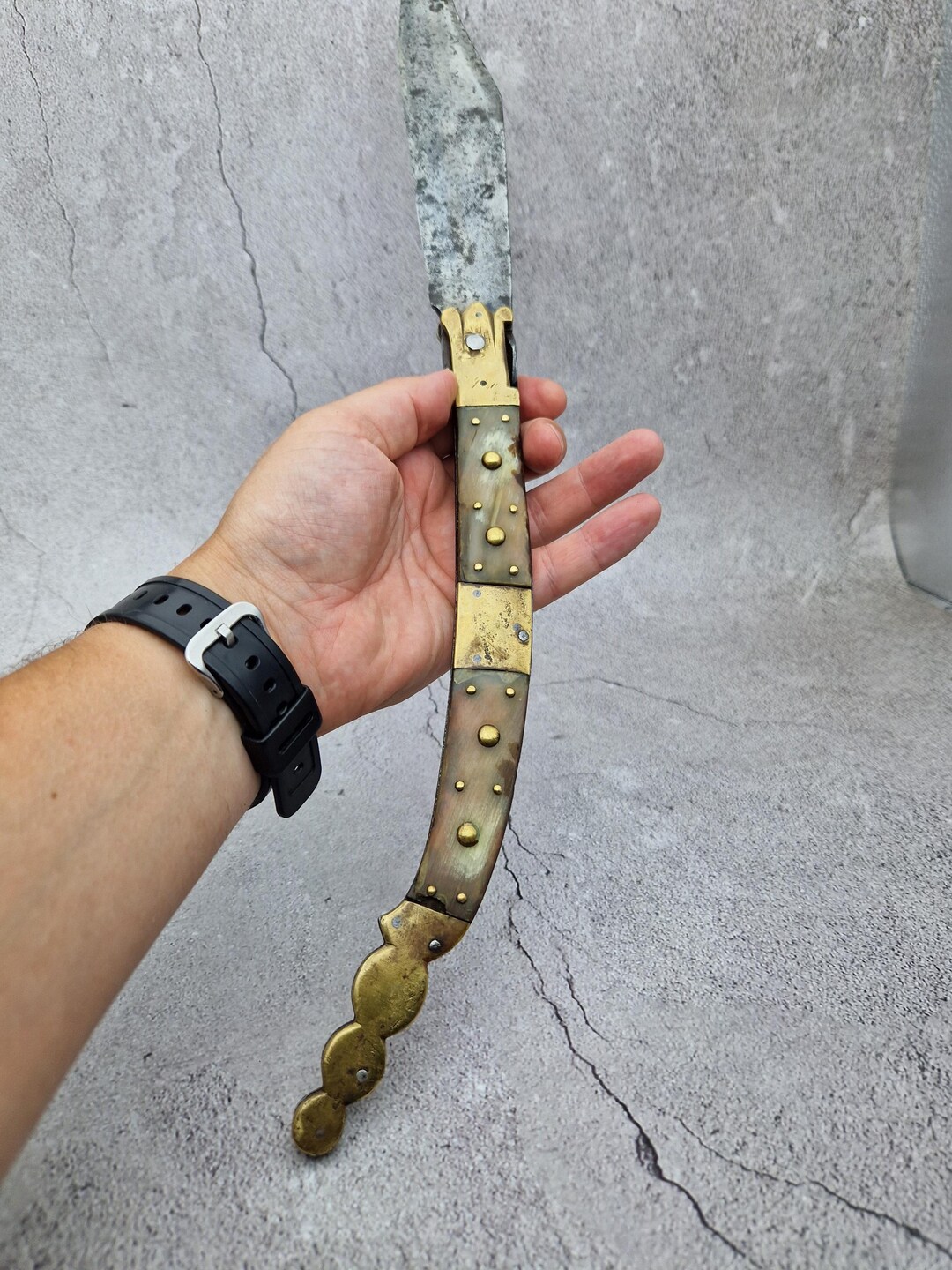 Antique Spanish Pocket Knife, Navaja, Vadolera, Currogimenes, Rare ...