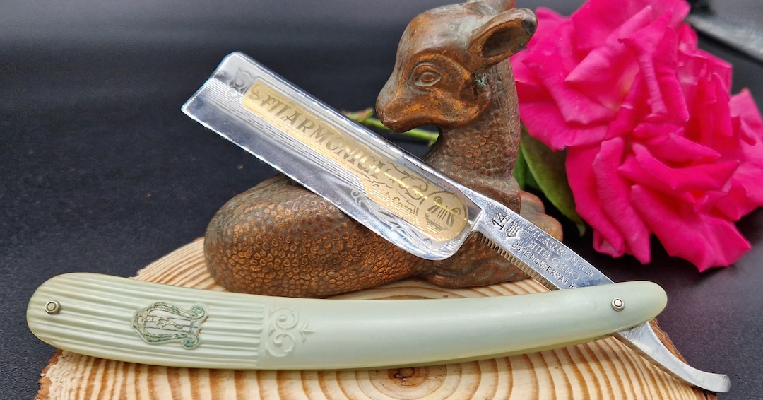 Straight Razor FILARMONICA 14 SUB SERO Jose Monserat Pou. Vintage ...