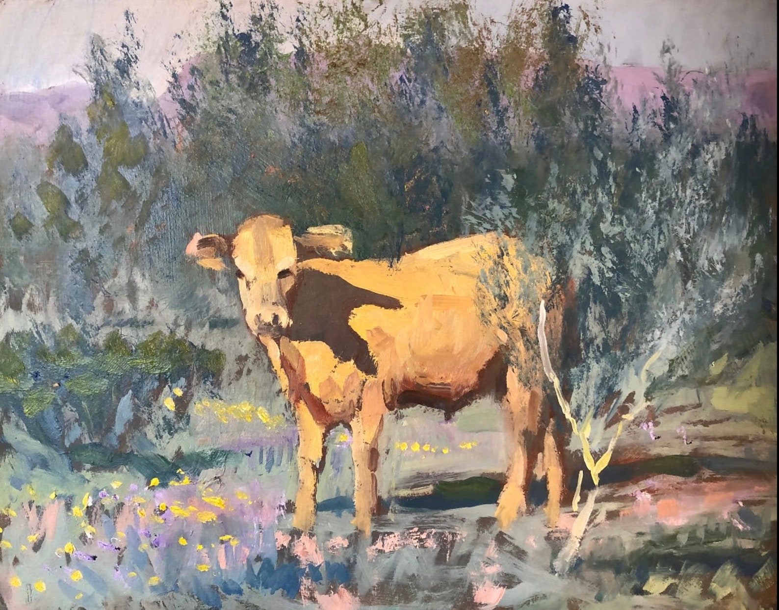 The Calf Fine Art Print - Etsy