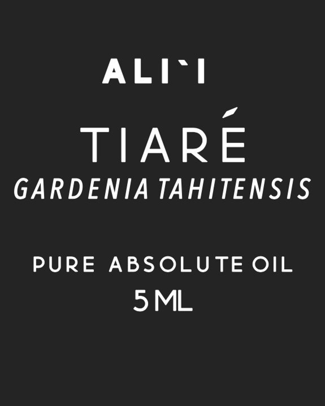Tiaré Absolute Oil - Etsy