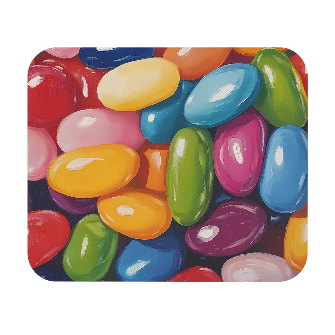 Jelly Beans Mouse Pad Easter Mouse Pad Easter Basket Gift Candy Mouse ...
