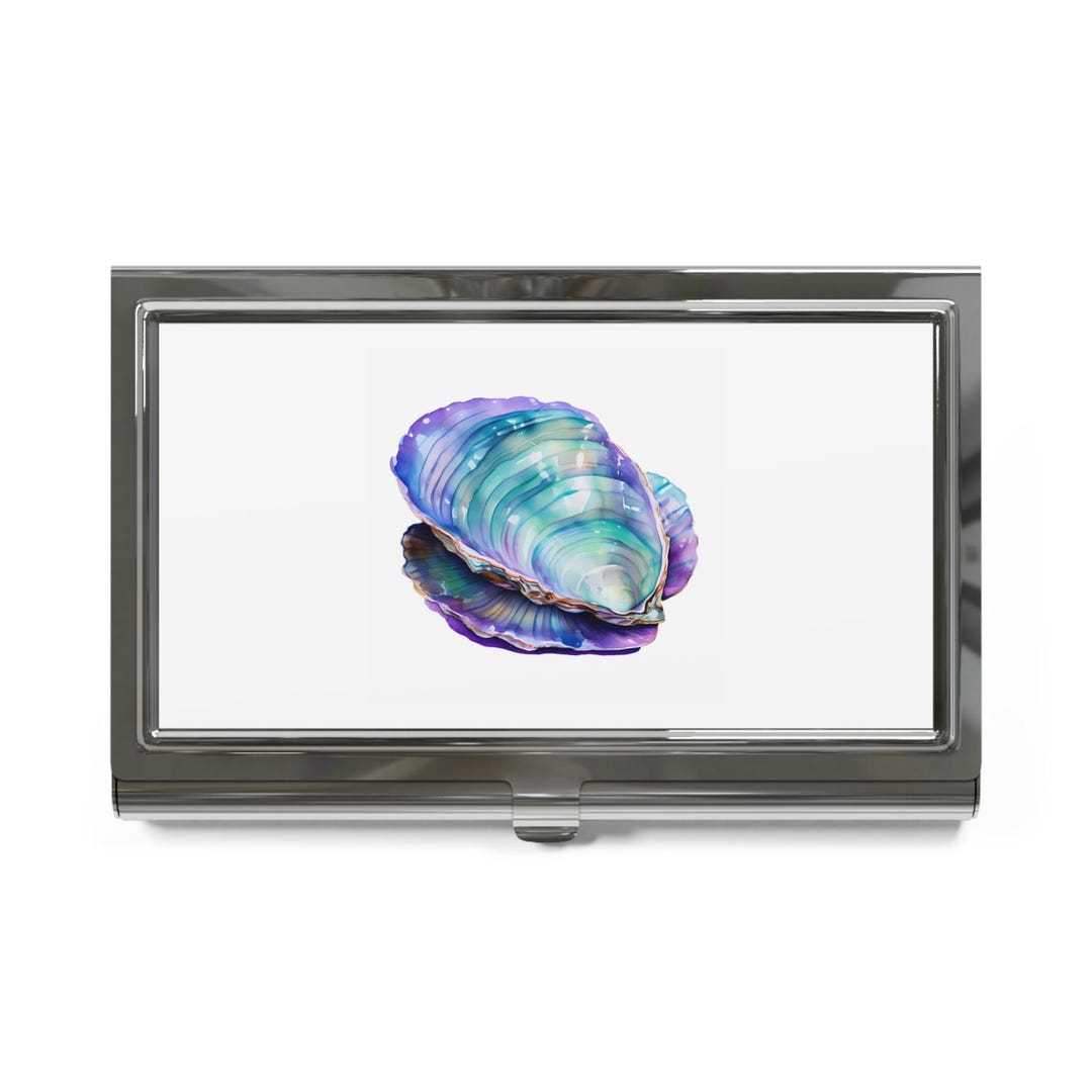Abalone Shell Business Card Holder Abalone Lover Card Holder Gift for ...