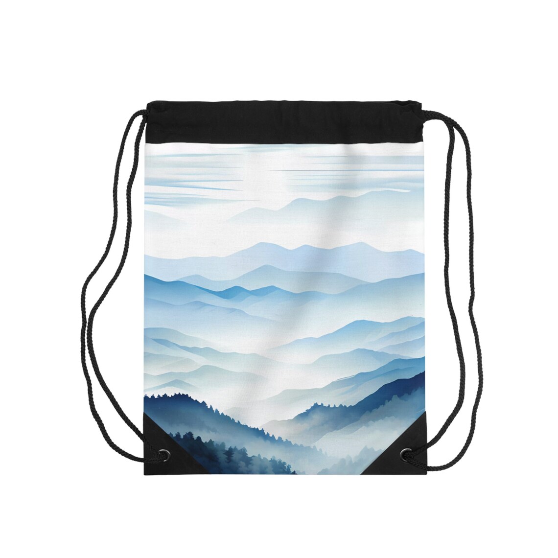 Blue Ridge Mountain Drawstring Bag Blue Ridge Drawstring Bag Blue Ridge ...